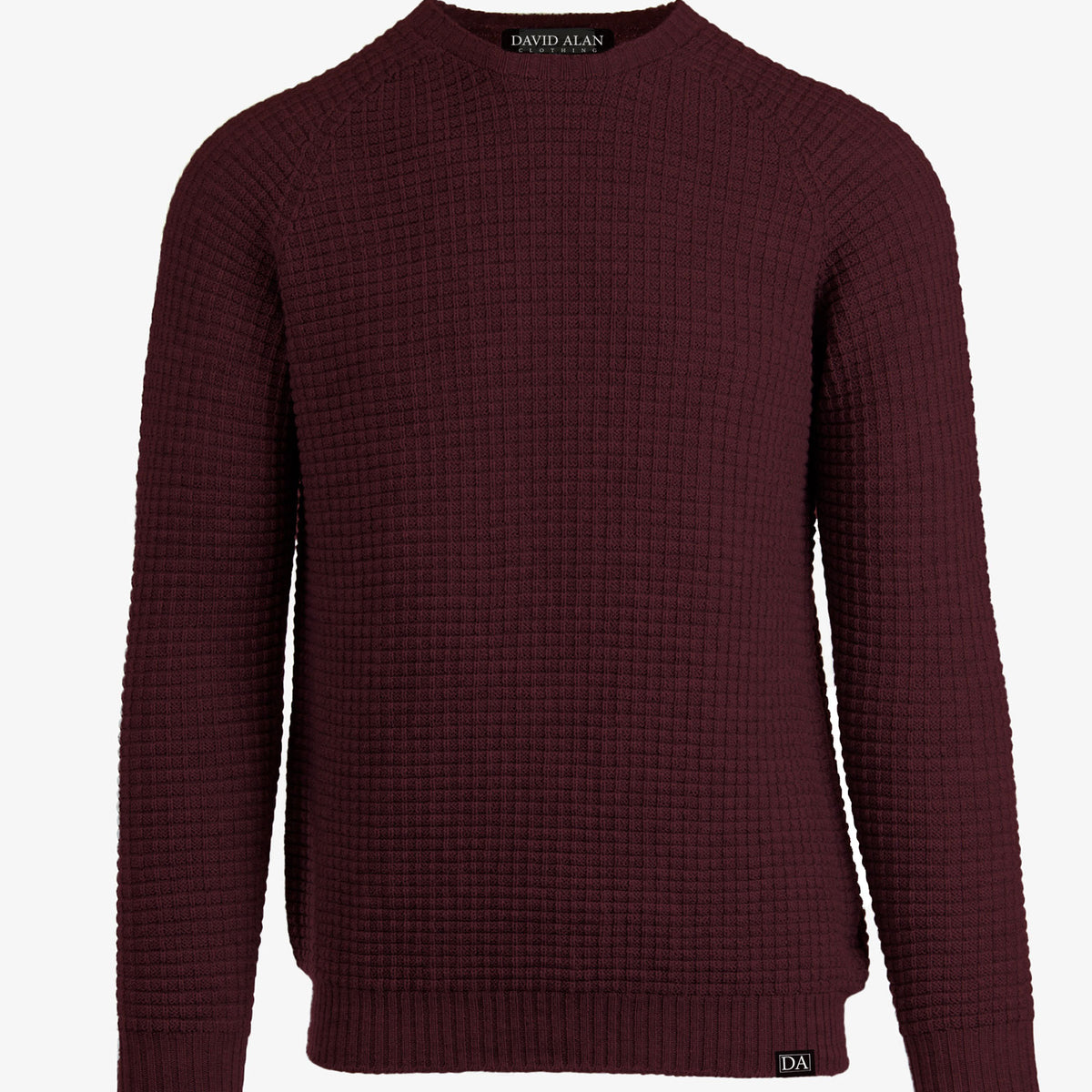 Long Sleeve Waffle Crew – David Alan Clothing RTW